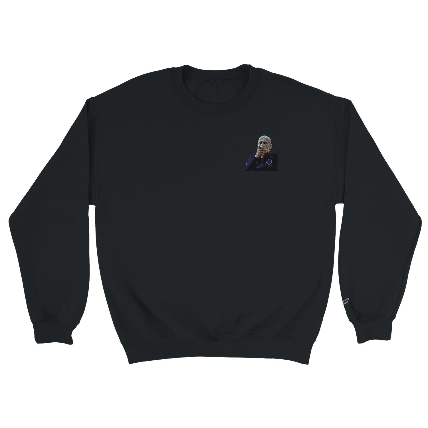 "Smoking Pep" Embroidered Sweatshirt